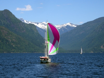 Custom Star-Cut Asymmetrical Spinnaker | Yagers Sails & Canvas