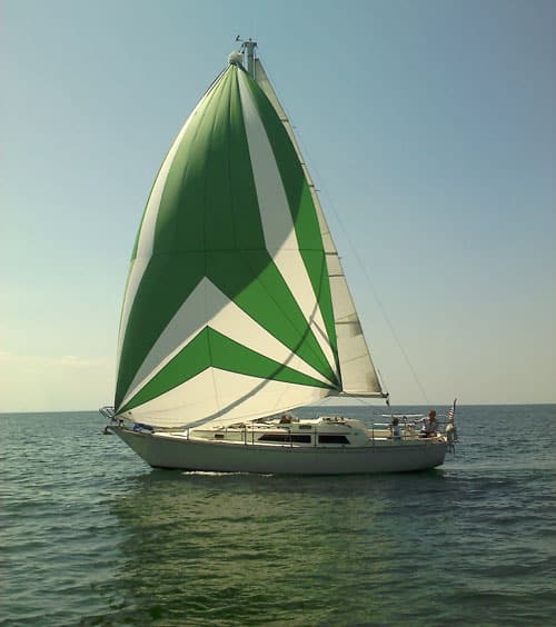 Custom Star-Cut Asymmetrical Spinnaker | Yagers Sails & Canvas